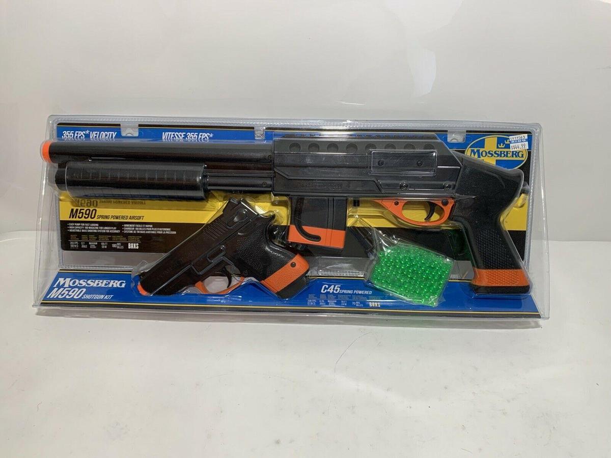 Mossberg M590 Spring Airsoft Shotgun 355 Fps And Proxibid